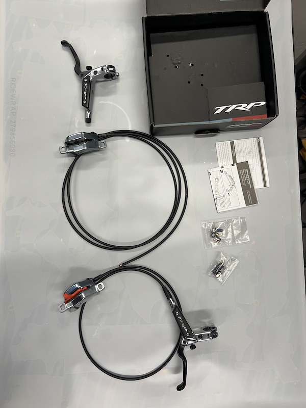 2024 TRP DH-R EVO brake set, silver For Sale