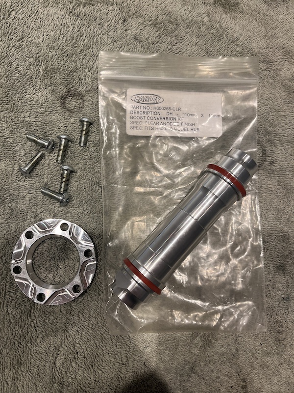 Hadley 15x110 Boost conversion kit For Sale
