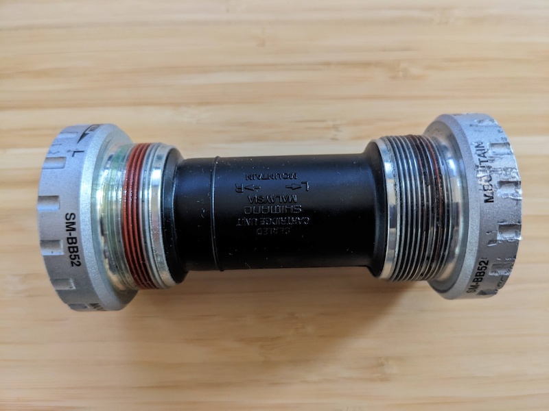 2023 Shimano Deore Bottom Bracket BSA 68/73 SM-BB52 For Sale