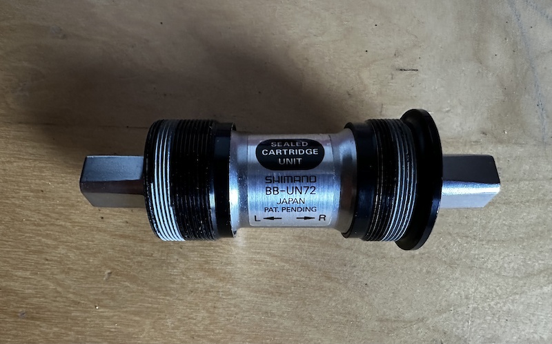 Shimano BB-UN72 Bottom Bracket New 115mm For Sale