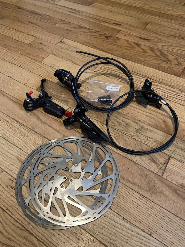 2023 SRAM Code RSC oil slick brake set wrotors For Sale