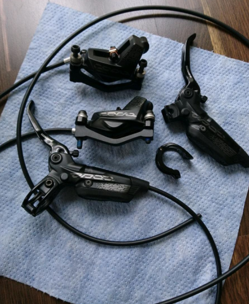 Sram Code R brakes including 200 discs For Sale