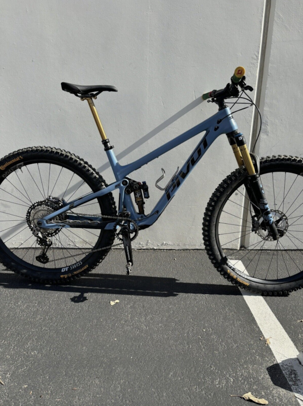 Pivot Trail 429 Enduro Pro XTR/XT--Large, Pacific Blue For Sale