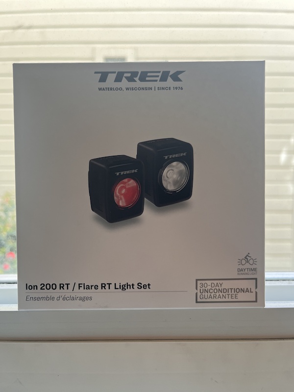 Trek Flare RT Light Set - NEVER USED/UNOPENED For Sale