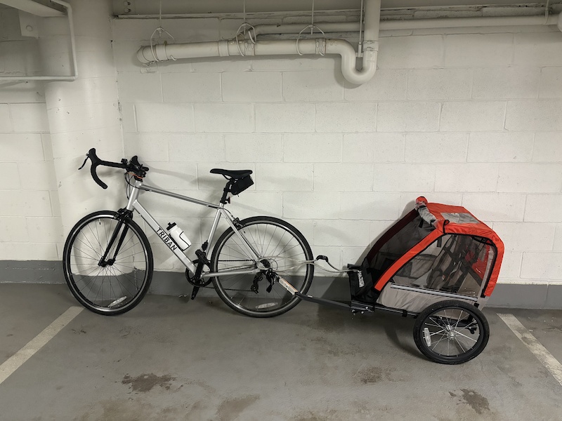 2024 TREBAN road bike, L, Gray - STOLEN For Sale