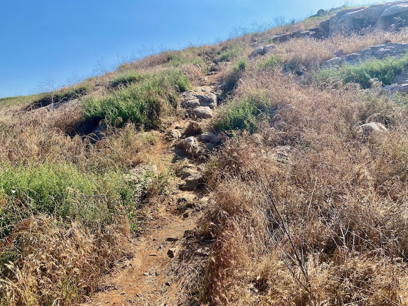 Rock Slide DH Mountain Biking Trail - Riverside, CA