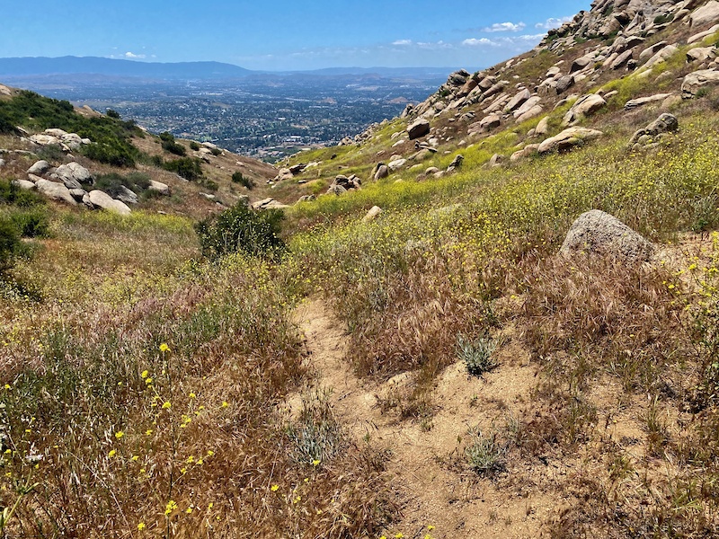 Donkey Trail Mountain Biking Trail - Moreno Valley