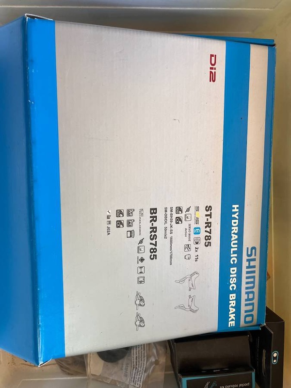 SHIMANO Di2 BRAKE LEVERS-CALIPERS 2x11 BR-RS785 For Sale