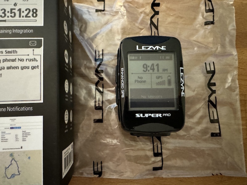 2024 New Lezyne Super Pro GPS Computer For Sale
