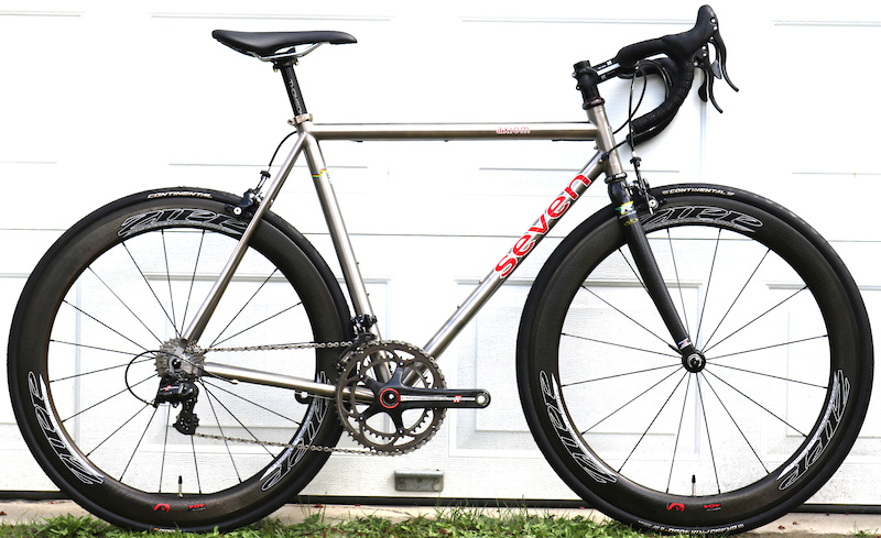 2016 Seven Axiom Titanium Super Record / Zipp Carbon For Sale