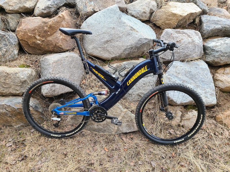Cannondale Lefty, SuperV Raven 900X, M/L For Sale