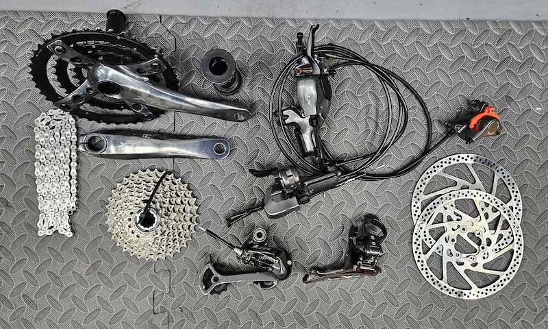 2005 Vintage 2004 Rapid Rise M960 XTR Groupset Disc For Sale