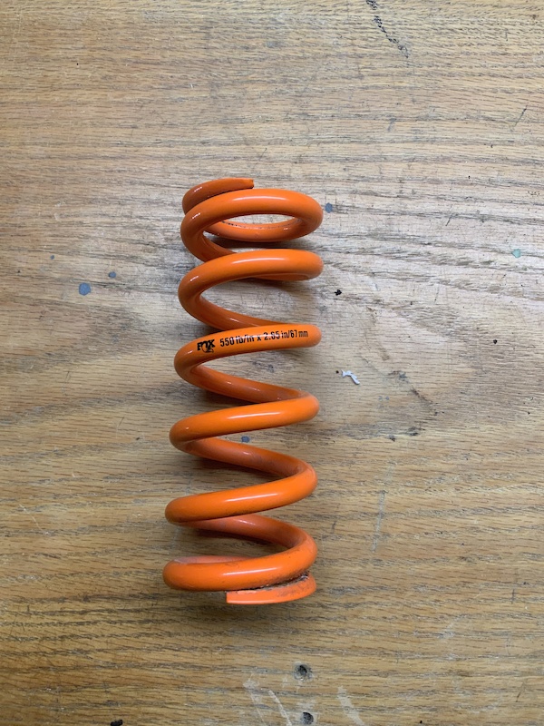 Fox SLS Coil Spring 550 lb/in x 2.65 / 67mm For Sale