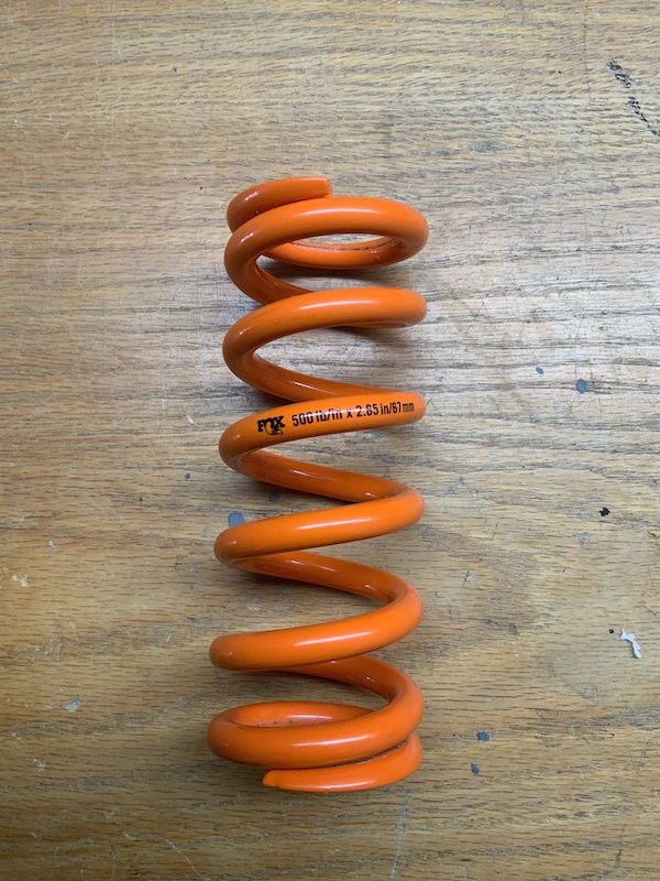 Fox SLS Coil Spring 500 lb/in x 2.65 / 67mm For Sale