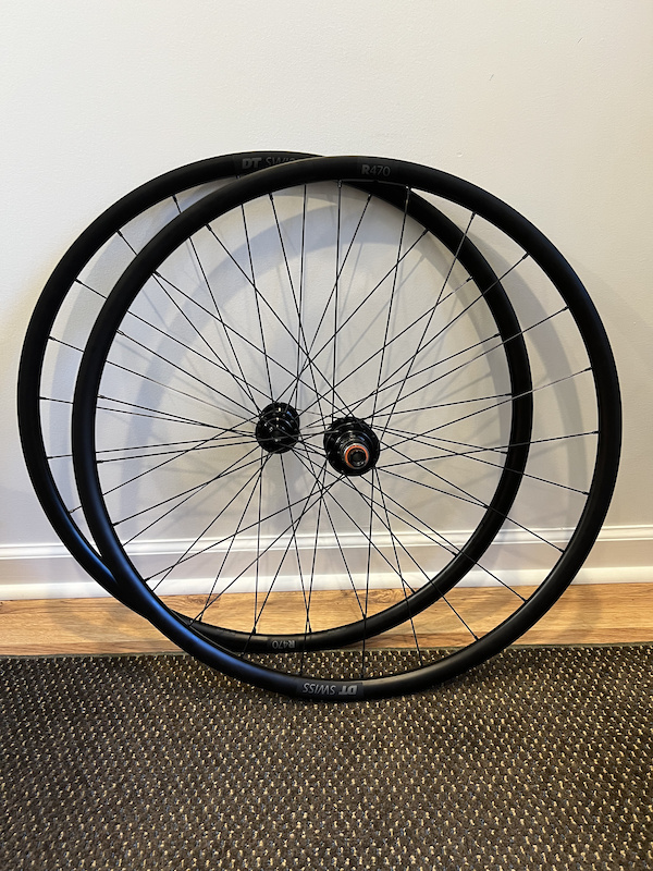 2024 DT Swiss R470 Wheelset with SRAM XDR freehub For Sale