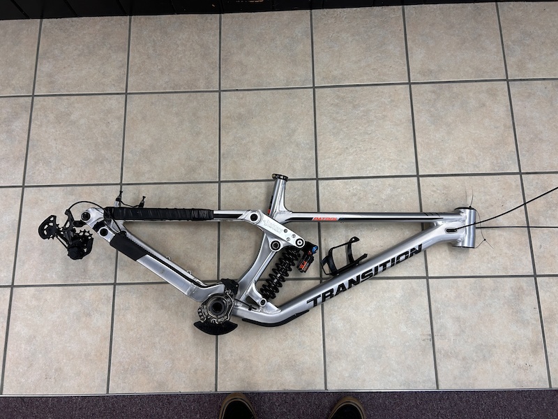 2021 Transition Patrol Frame Large Raw W/Cascade link For Sale