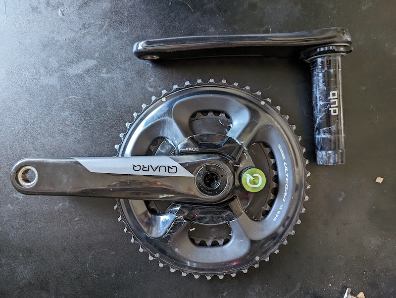 2022 Quarq Dfour Powermeter crankset 172.5, DUB For Sale