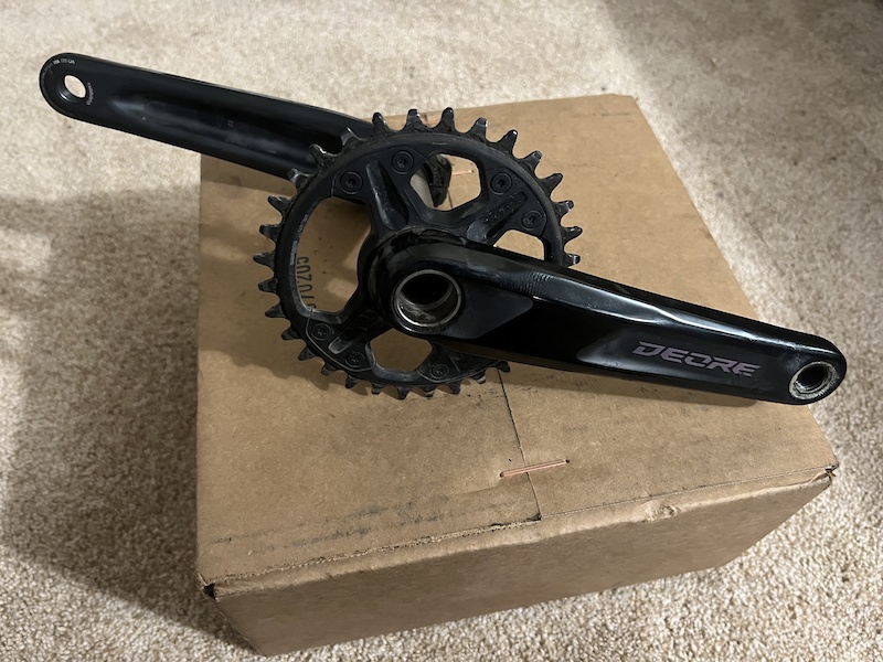 Shimano Crankset FC-M6120-1 DEORE 12-SPEED For Sale