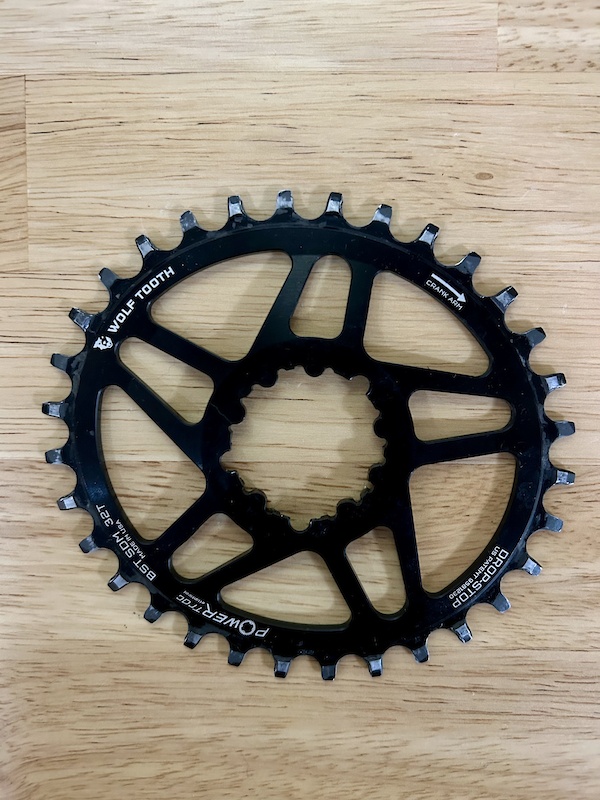 Wolf Tooth Powertrac Elliptical Chainring SRAM 32t For Sale