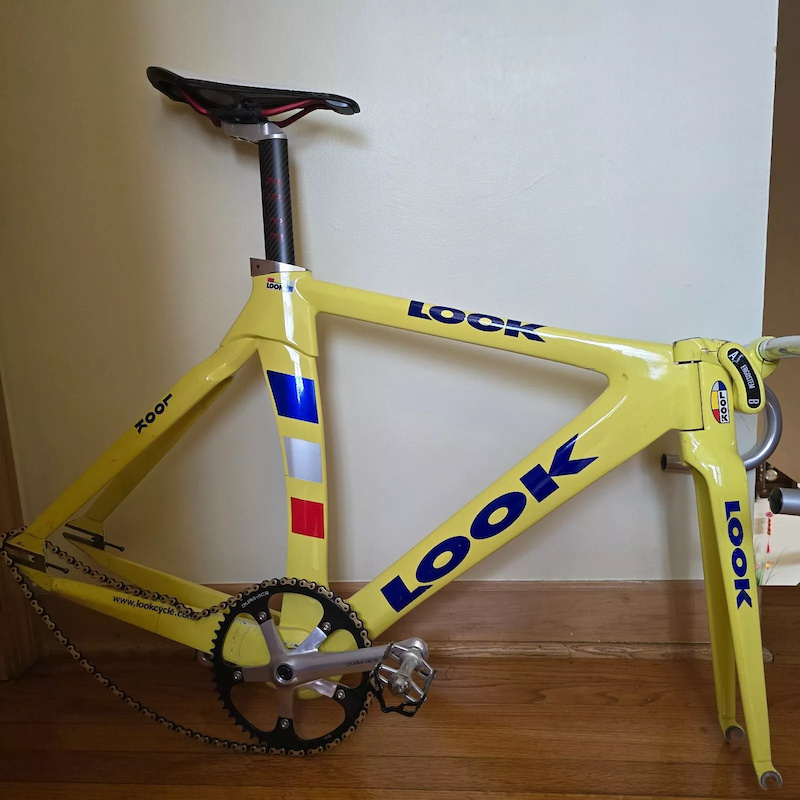 2005 LOOK KG396 XS Bicycle Frameset With Extras For Sale