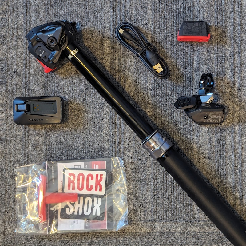 2024 NEW RockShox Reverb AXS 170mm 31.6mm Dropper Post For Sale