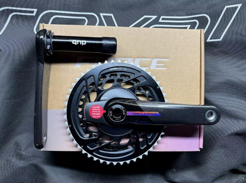 2024 SRAM Force AXS Power Meter Crankset - 165mm, 2x 12 For Sale
