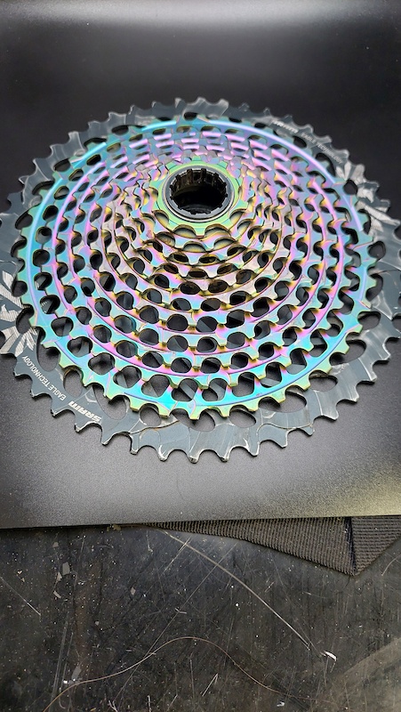 2023 SRAM XX1 eagle oil slick rainbow cassette 10-50T For Sale