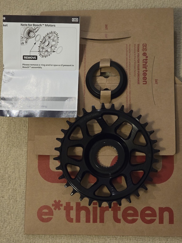 2024 E-Thirteen Helix E-Spec Bosch CXGen4 Chainring 32t For Sale