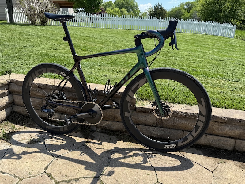 2022 Giant TCR Pro Quarq Zipp wheels AXS M/L For Sale