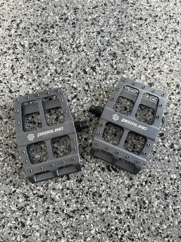 Pedaling Innovations Catalyst Platform Pedals - Gray For Sale