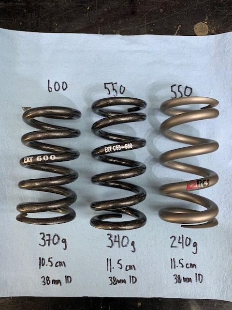 EXT and Ti Springs 550 and 600 For Sale