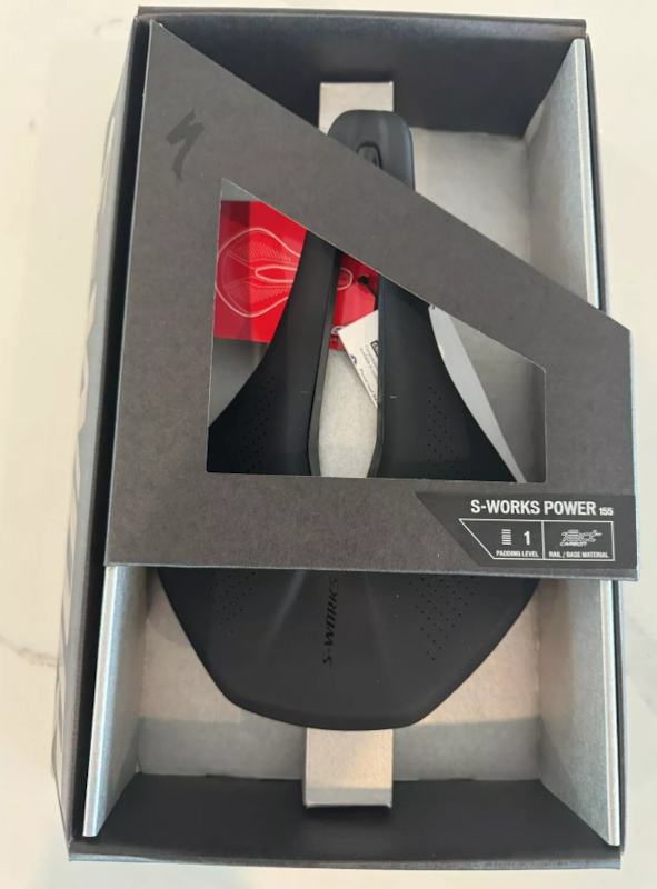 155 Rail Carbon Electric Saddle Black For Sale