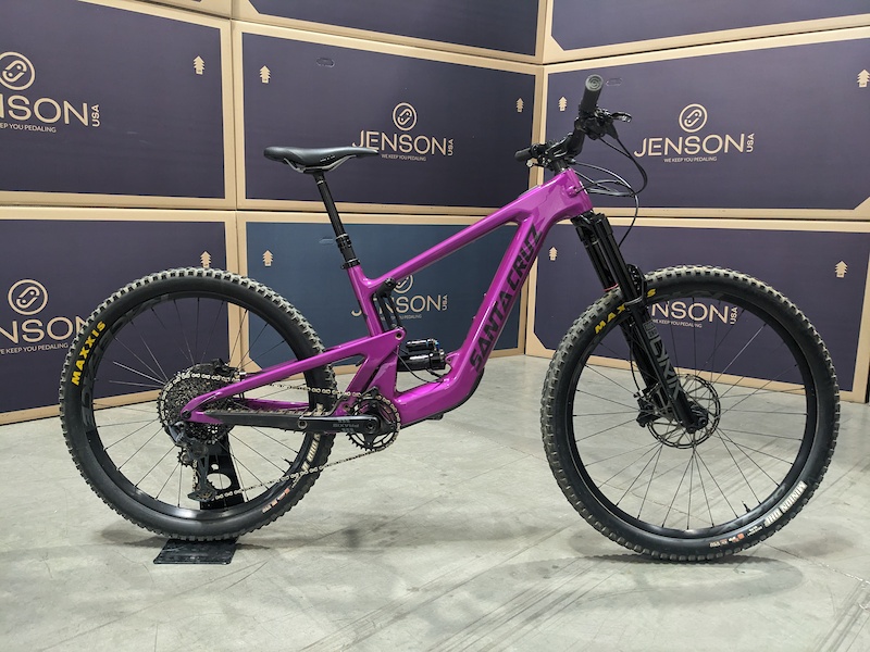 2024 SANTA CRUZ HECKLER SL C S E-BIKE MAGENTA For Sale
