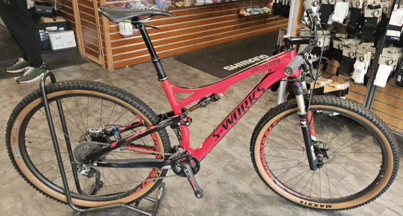 2013 Specialized S-Works Epic Carbon 29er XTR Bike Large For Sale