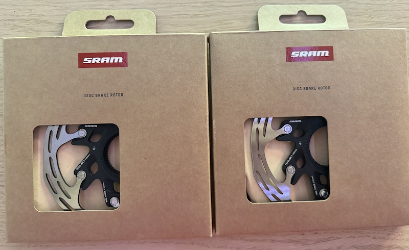 2024 SRAM Paceline X Rotors - 140mm CL, Alu Spider For Sale
