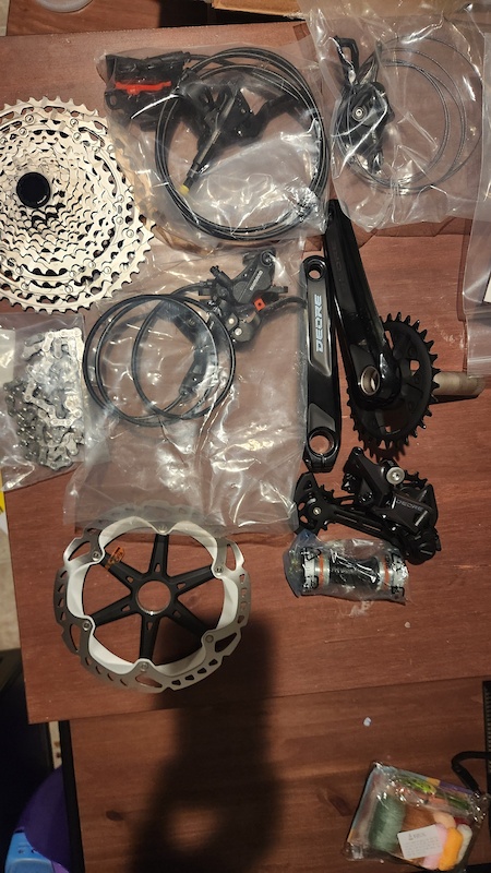 2024 Full Shimano 6100 groupset 12 speed 4 pot brakes For Sale