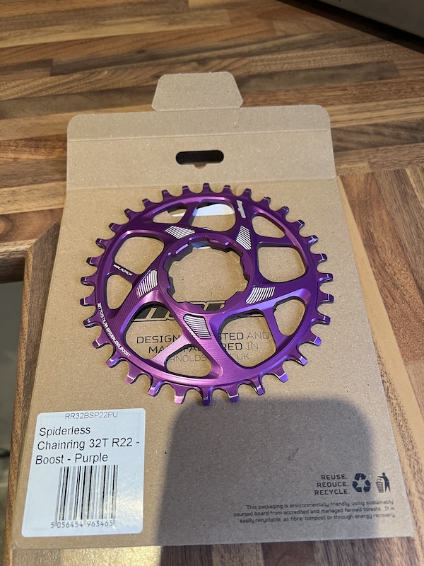 2024 Hope spiderless r22 boost chainring in purple For Sale