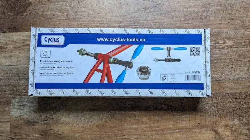 CYCLUS bottom bracket shell facing tool, new in box For Sale