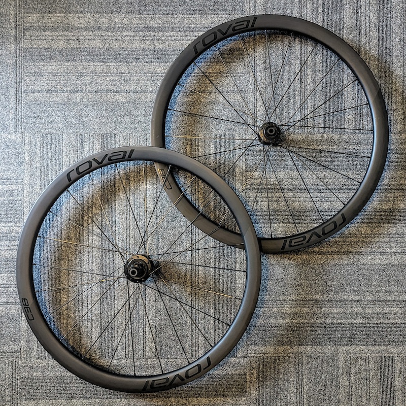 2023 1,513g Roval C38 Carbon Disc Wheelset Zipp XDR Hubs For Sale