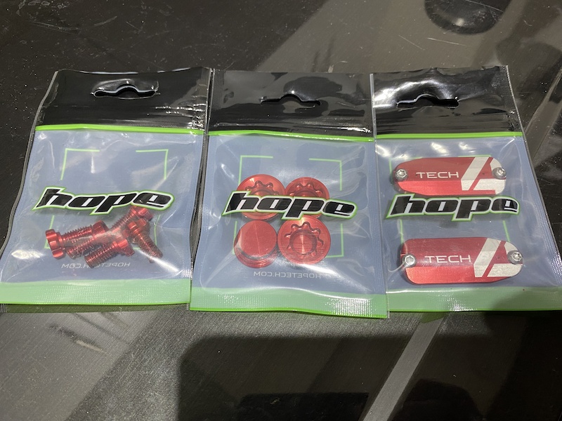 2024 Hope Tech 4 V4 red dress up kit For Sale