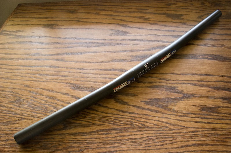 Control Tech Flat Carbon Handlebar 25.4mm 135g MINT! For Sale