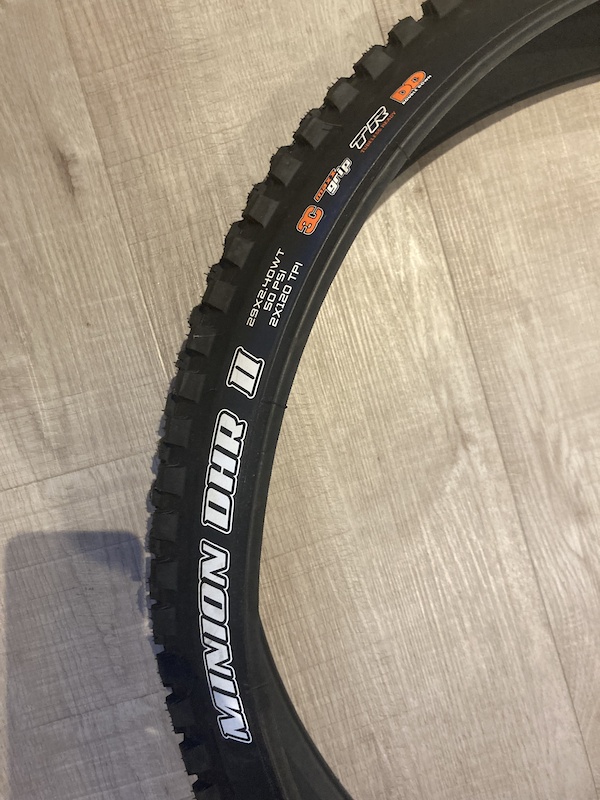 Maxxis DHR2 double down 29 maxx grip For Sale
