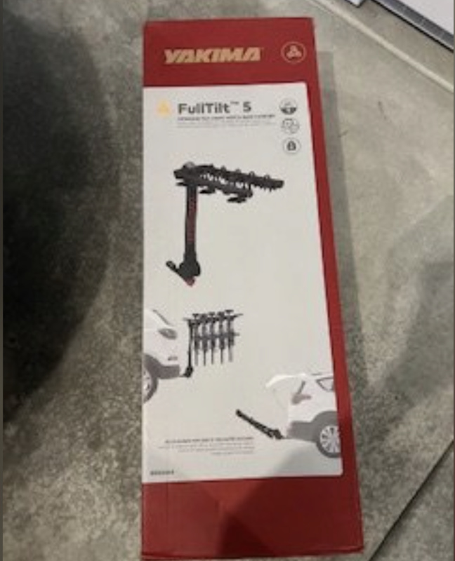 2022 FullTilt 5 Premium Tilt-Away Hitch Rack For Sale