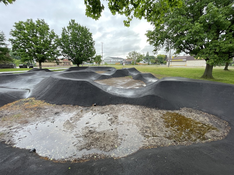 Pump Track Skill Loop Mountain Biking Trail - Lansing