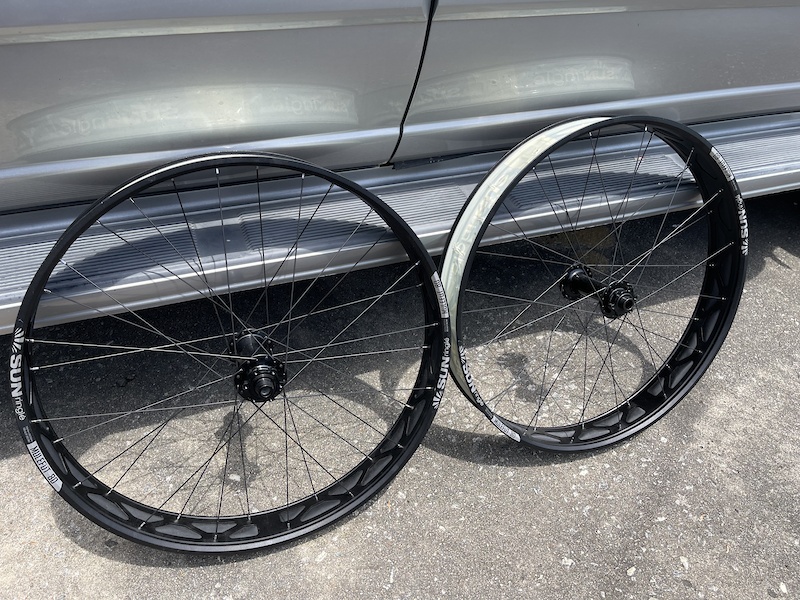 2023 New 26” Sun Ringle 150/197 V2 Mulefut Wheelset For Sale
