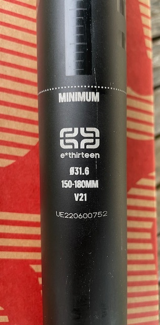 2024 E13 (e*thirteen) Vario Dropper 150-180 V21 31.6 For Sale