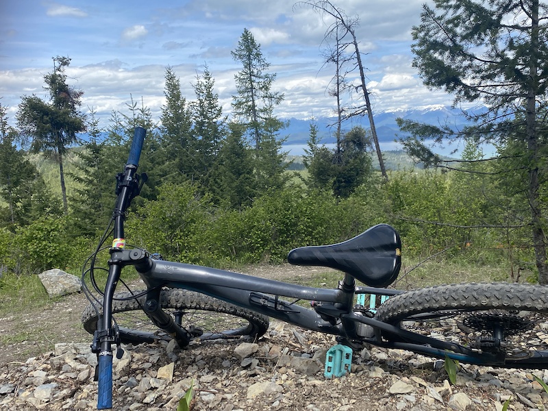Shuttle Road Mountain Biking Trail - Lakeside, Montana