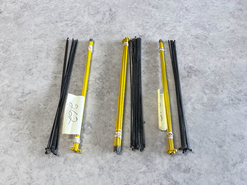 2024 Sapim Accent/normal spokes 231,232,233mm For Sale