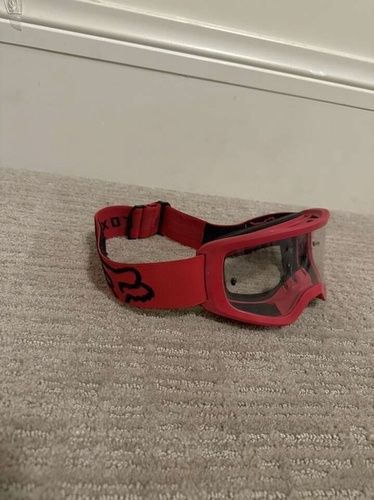 2023 Fox Main Goggles - Red For Sale