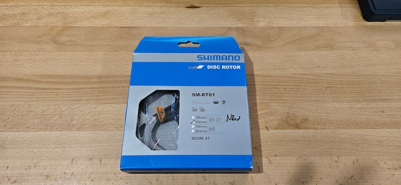 Shimano SM-RT81 XT 160mm CL Rotor Brand New For Sale